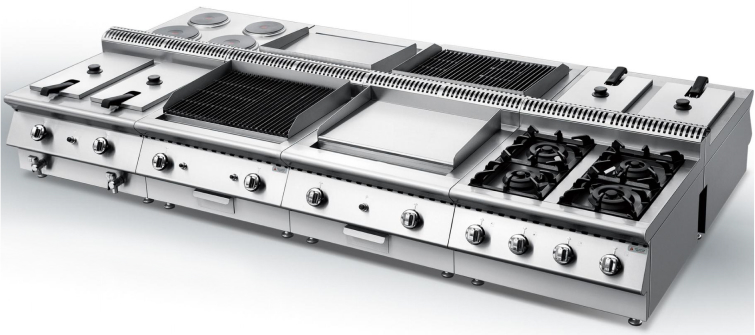 X Series Couter Top Cooking Range - KitchenSpot