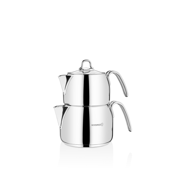 Korkmaz Perla Midi Teapot Set 1.4 lt – KitchenSpot