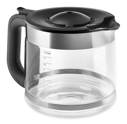 Glass Carafe With Lid Fits Model Kcm1208 And Kcm1209 Kitchenspot