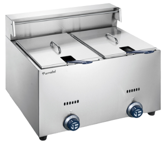 6.45L Gas 2-Tank Fryer - KitchenSpot