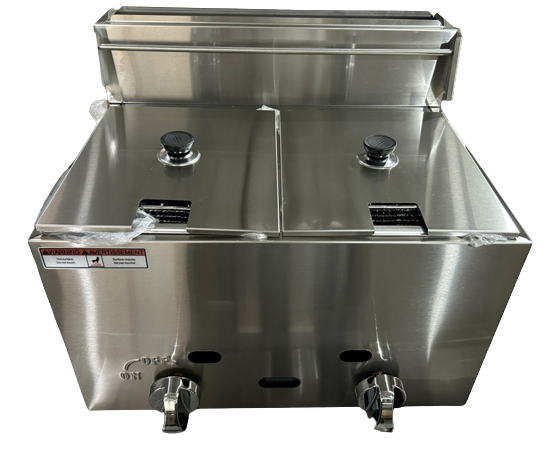 Gas 2-Tank Fryer - KitchenSpot