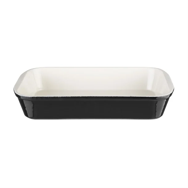 Cast Iron Roasting Dish Black - KitchenSpot