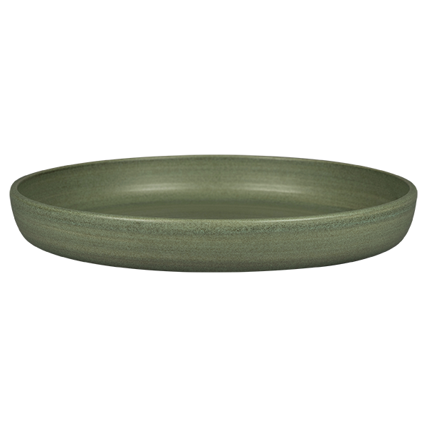 Selva DARK GREEN ROUND DEEP PLATES 28cm - KitchenSpot