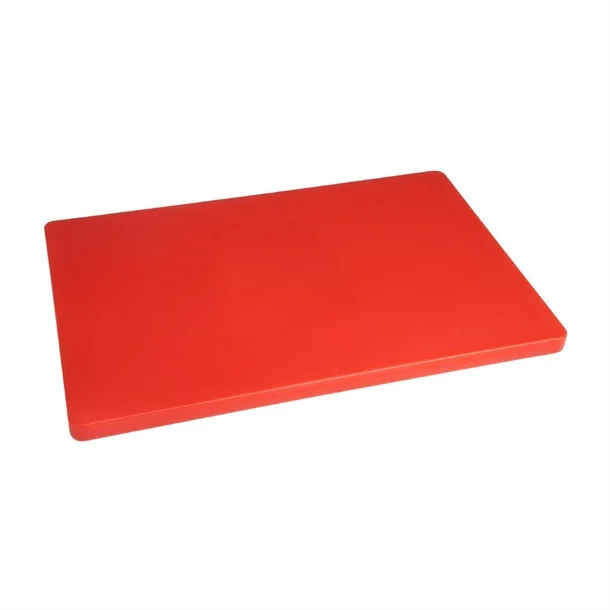 Extra Thick Low Density Red Chopping Board - KitchenSpot