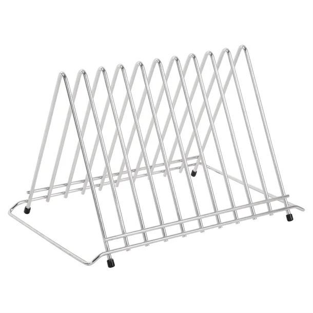 Heavy Duty Chopping Board Rack 10 Slots - KitchenSpot