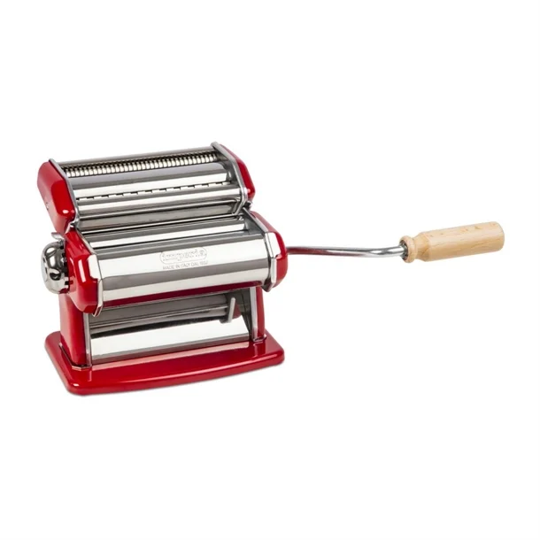 Manual Pasta Machine Red - KitchenSpot