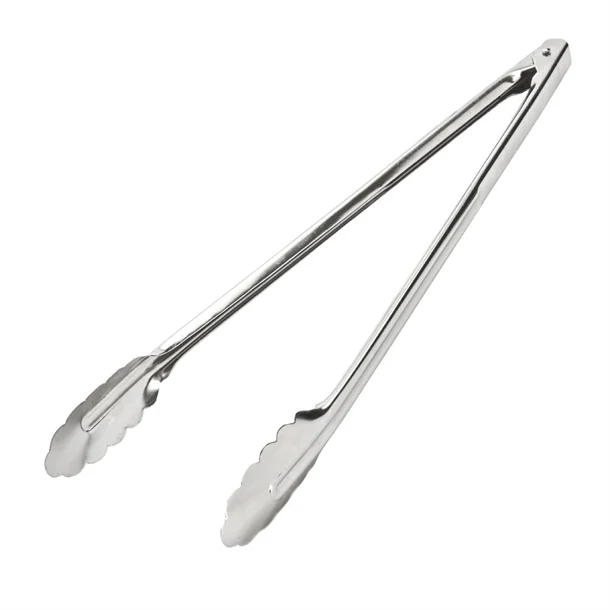 Stainless Steel Utility Tongs 400mm - KitchenSpot