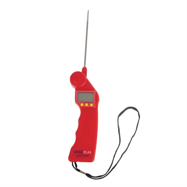 Easytemp Colour Coded Red Thermometer - KitchenSpot
