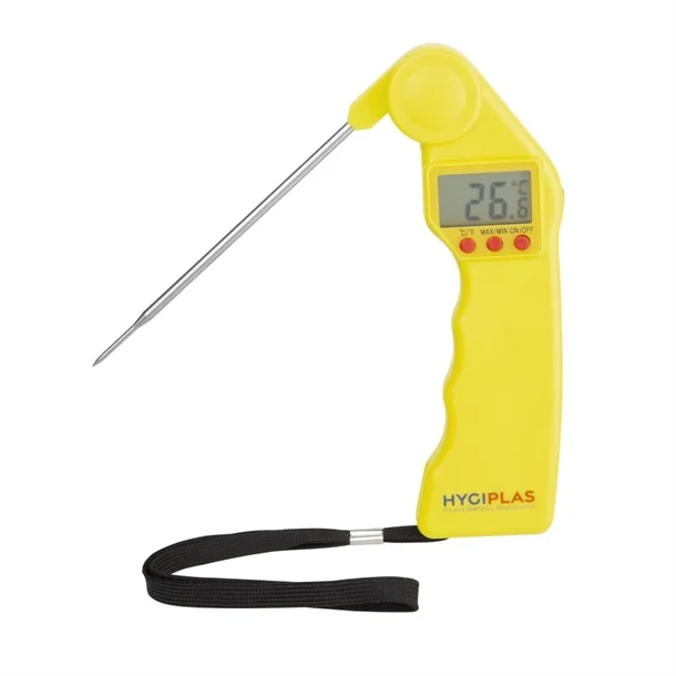 Easytemp Colour Coded Yellow Thermometer - KitchenSpot
